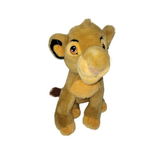 Disney | Toys | The Disney Store Vintage Simba Lion King Brown Plush ...